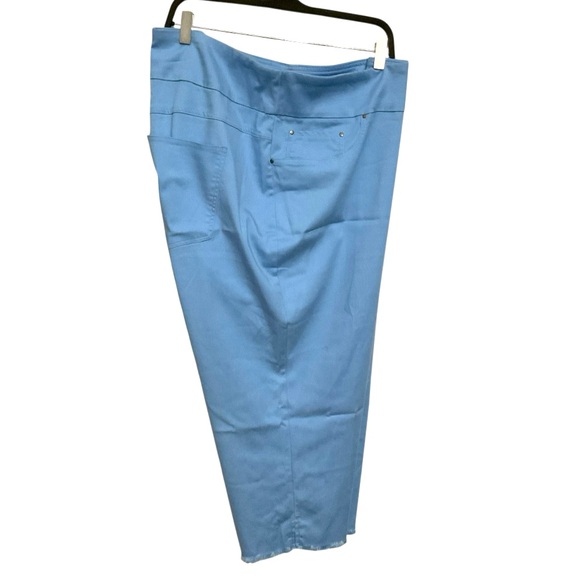 Ruby Rd. | Pants & Jumpsuits | Ruby Rd Blue Capri Pants Relaxed Fit ...